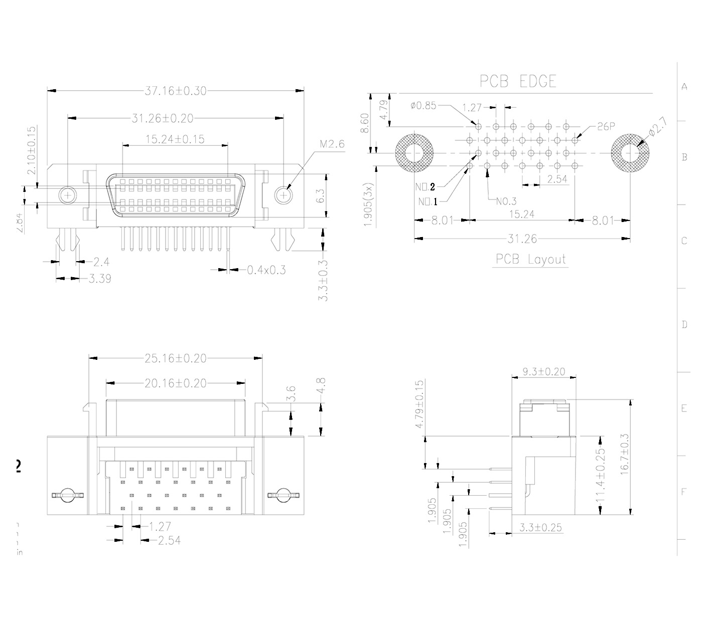 26P - M系列圆形线束-伺服线束-医疗线束-工业线束-工业连接器-东莞市合菱机电科技有限公司
